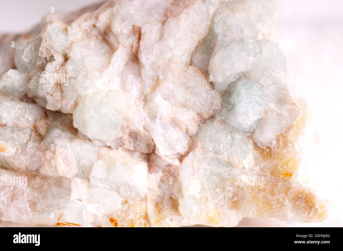 multi colored fluorite mineral crystal sample for science and geology ...