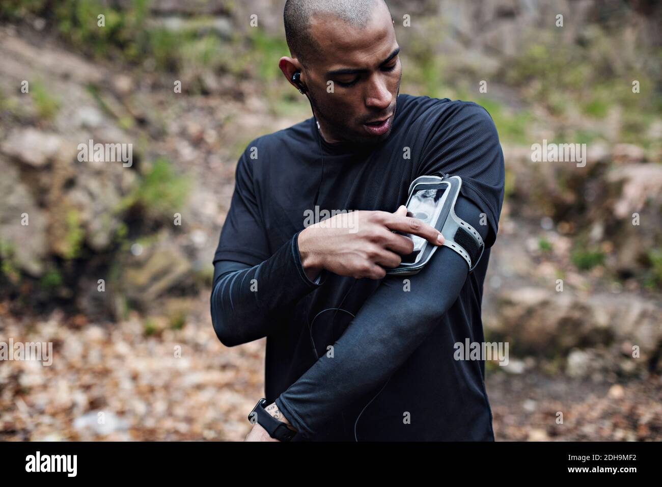 Sleeved arm with watch hi-res stock photography and images - Alamy