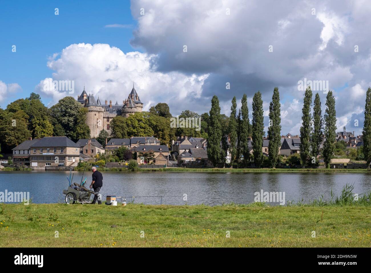 Combourg (Brittany, north-western France): overview of the town and its ...