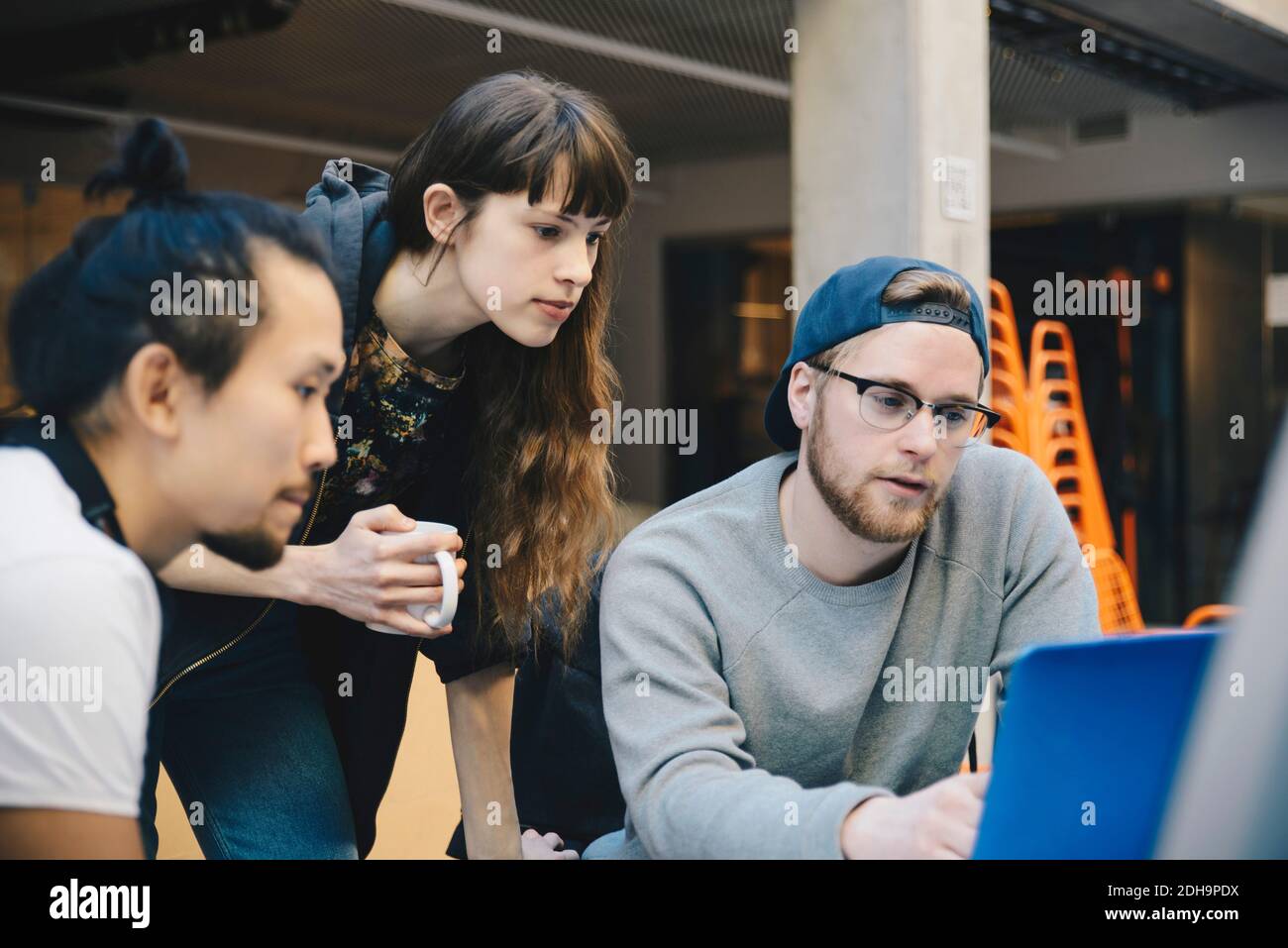 Indian male laptop working hi-res stock photography and images - Alamy