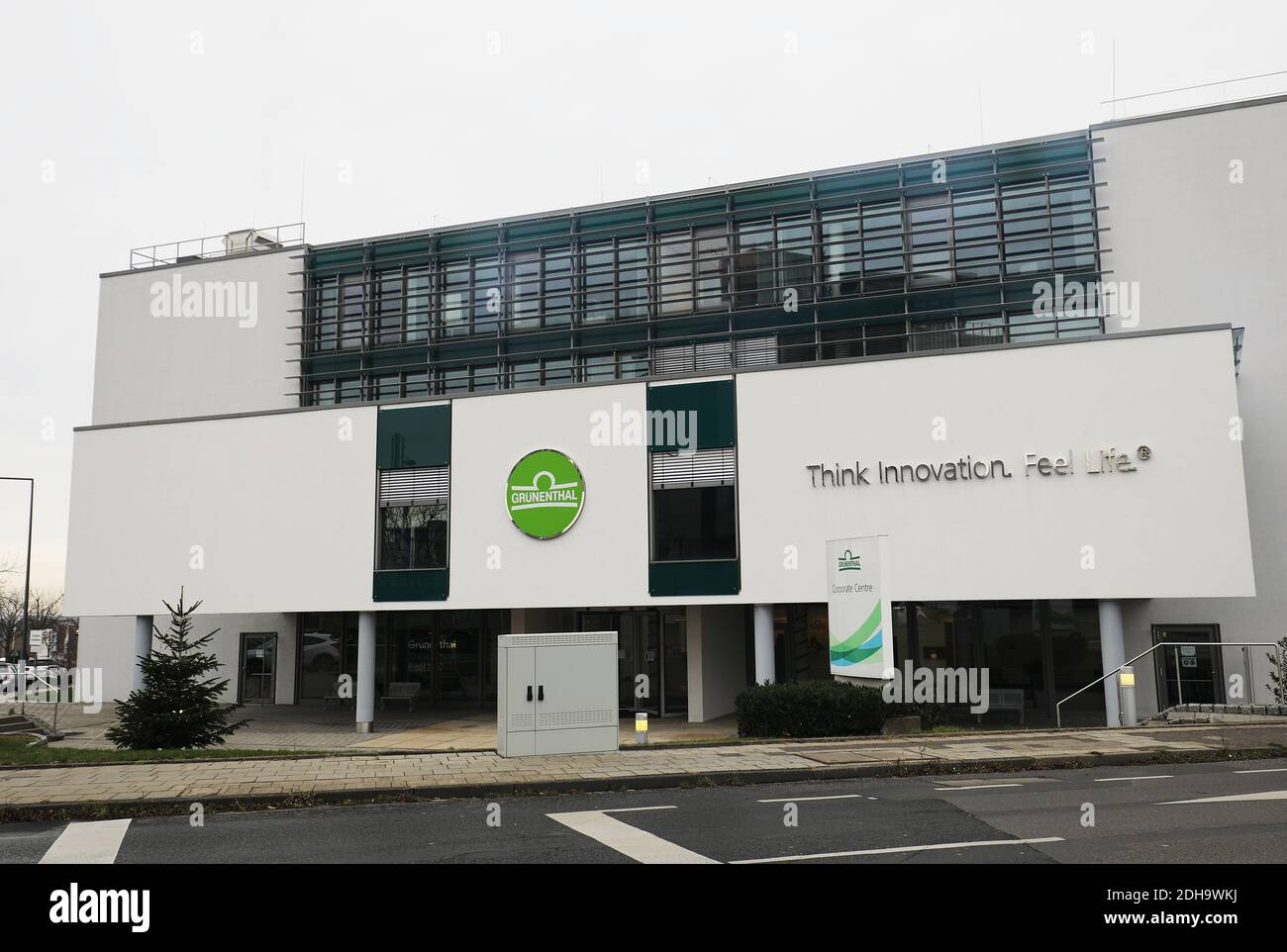 Aachen, Germany. 10th Dec, 2020. The headquarters of the pharmaceutical ...