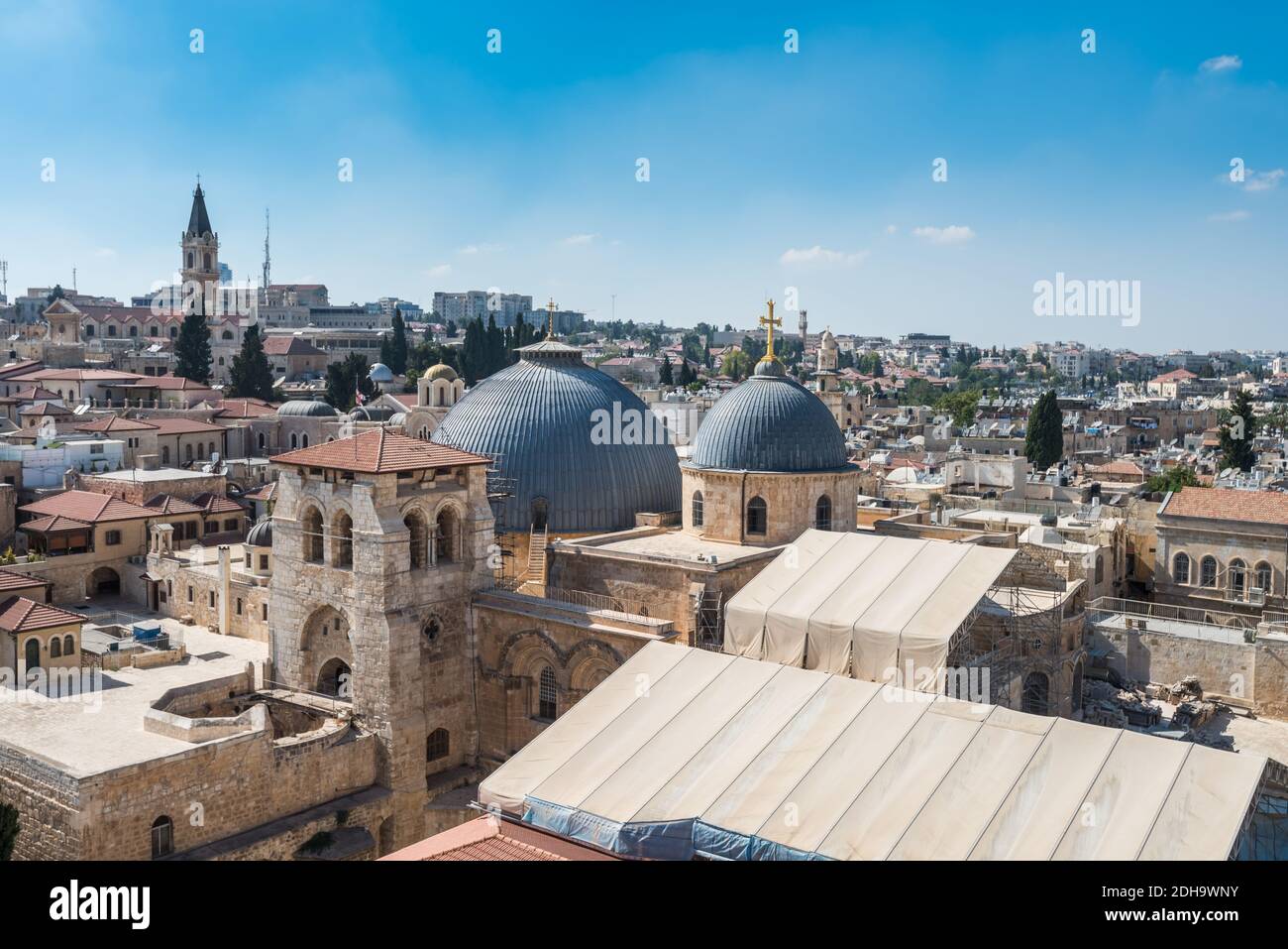 Jerusalem panorama crucifixion of christ hi-res stock photography and ...