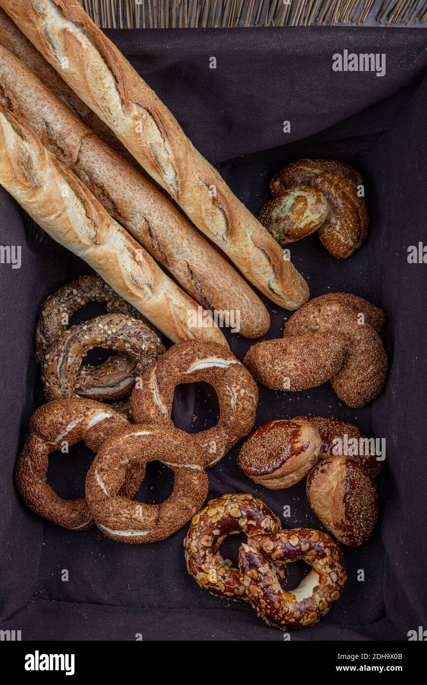 Turkish pastry product , tasty pogaca. Turkish Pastries; pogaca, borek ...