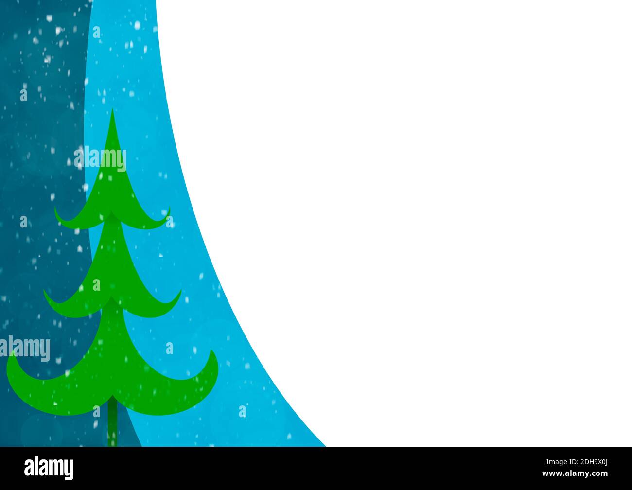 Christmas / Winter themes illustration. Template that can be used for ...