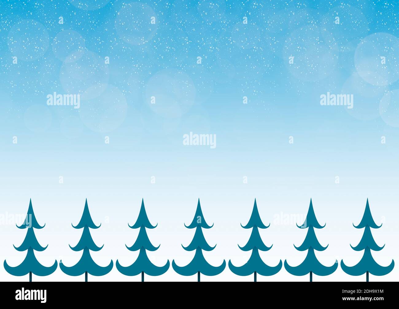 Christmas / Winter themes illustration. Template that can be used for ...