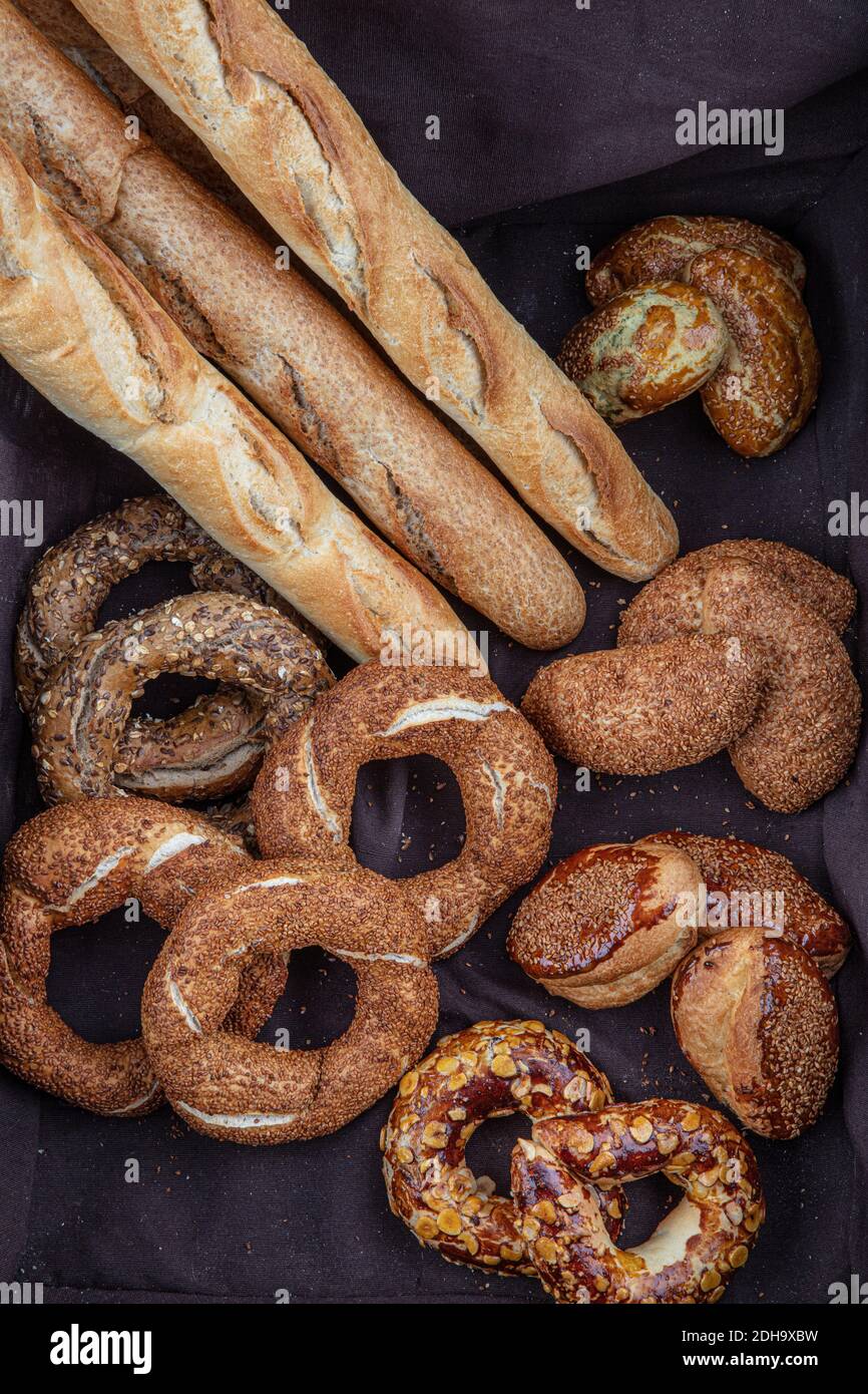 Turkish pastry product , tasty pogaca. Turkish Pastries; pogaca, borek ...