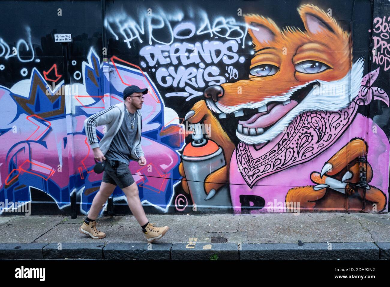 Graffiti Characters Smoking