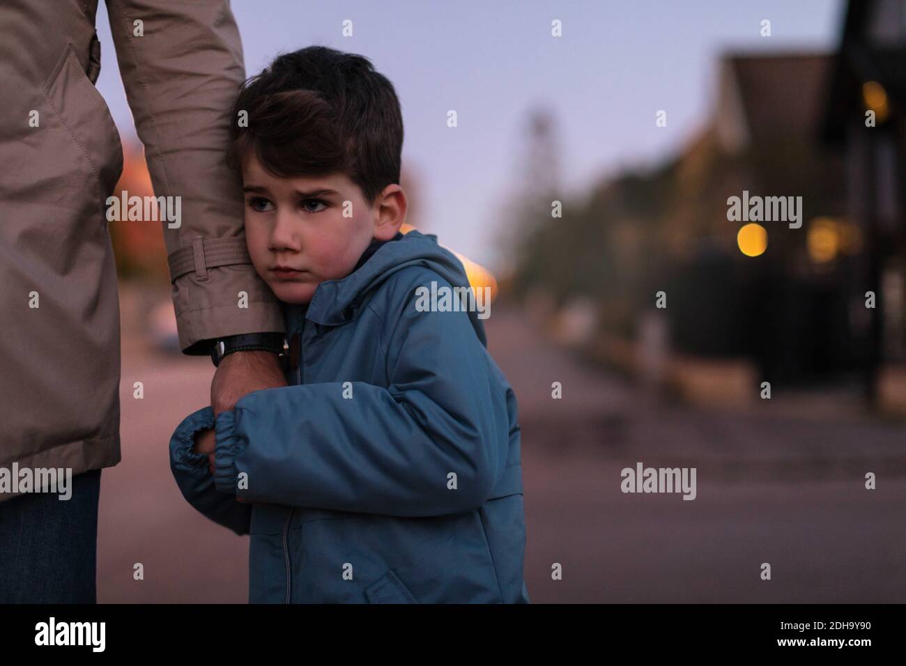 Father and son time during sunset hi-res stock photography and images ...
