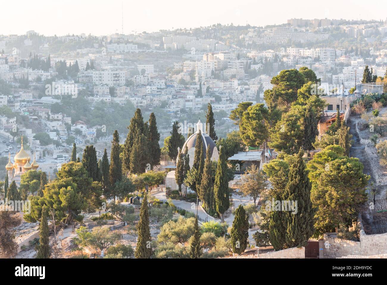 Dominus Flevit Church, a Roman Catholic church on the Mount of Olives ...