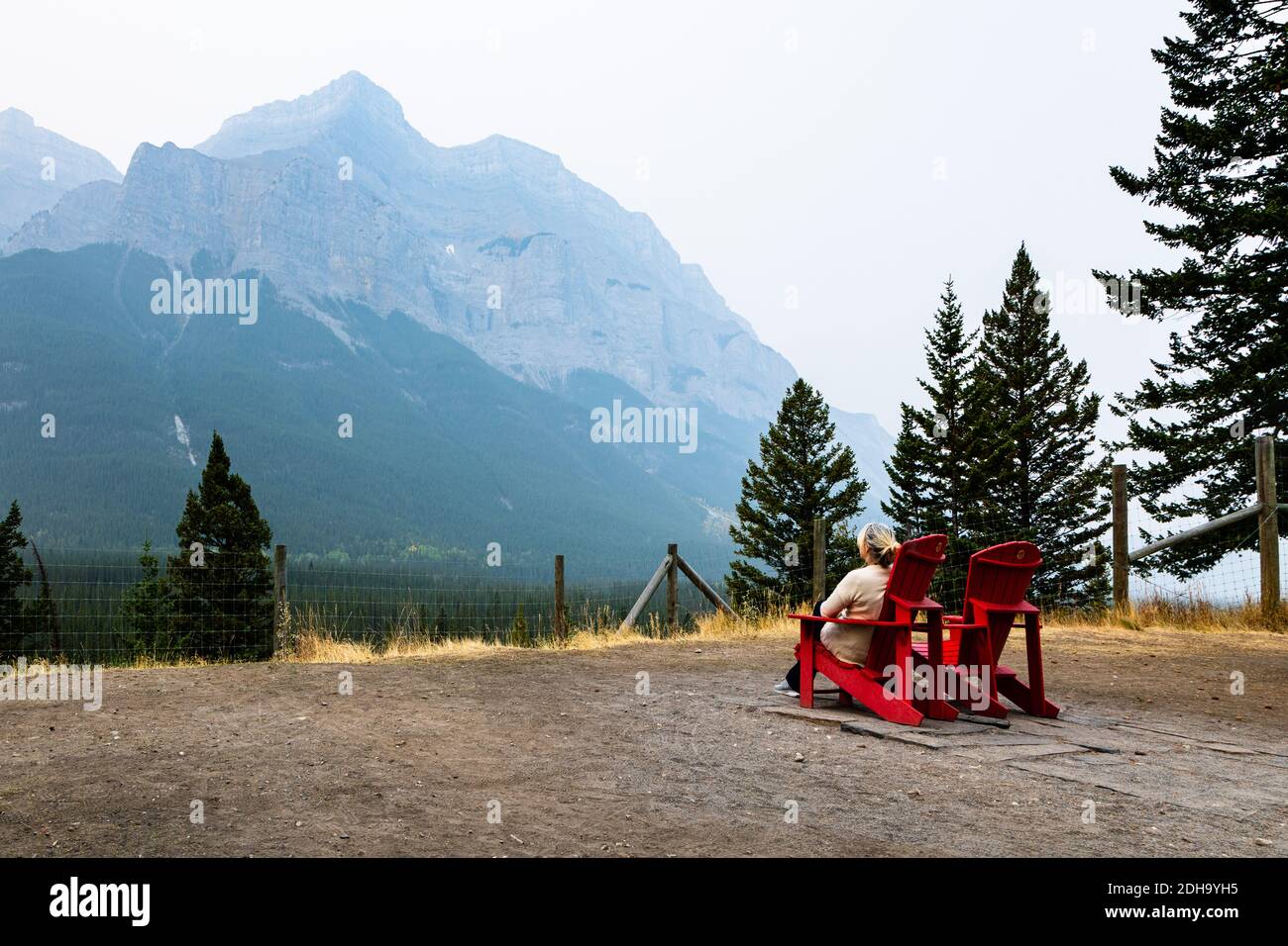 Valley View PIcnic Area, Banff National Park Stock Photo - Alamy