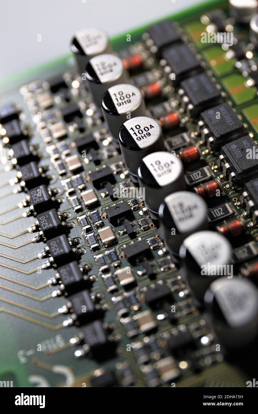 electronic circuit board Stock Photo - Alamy