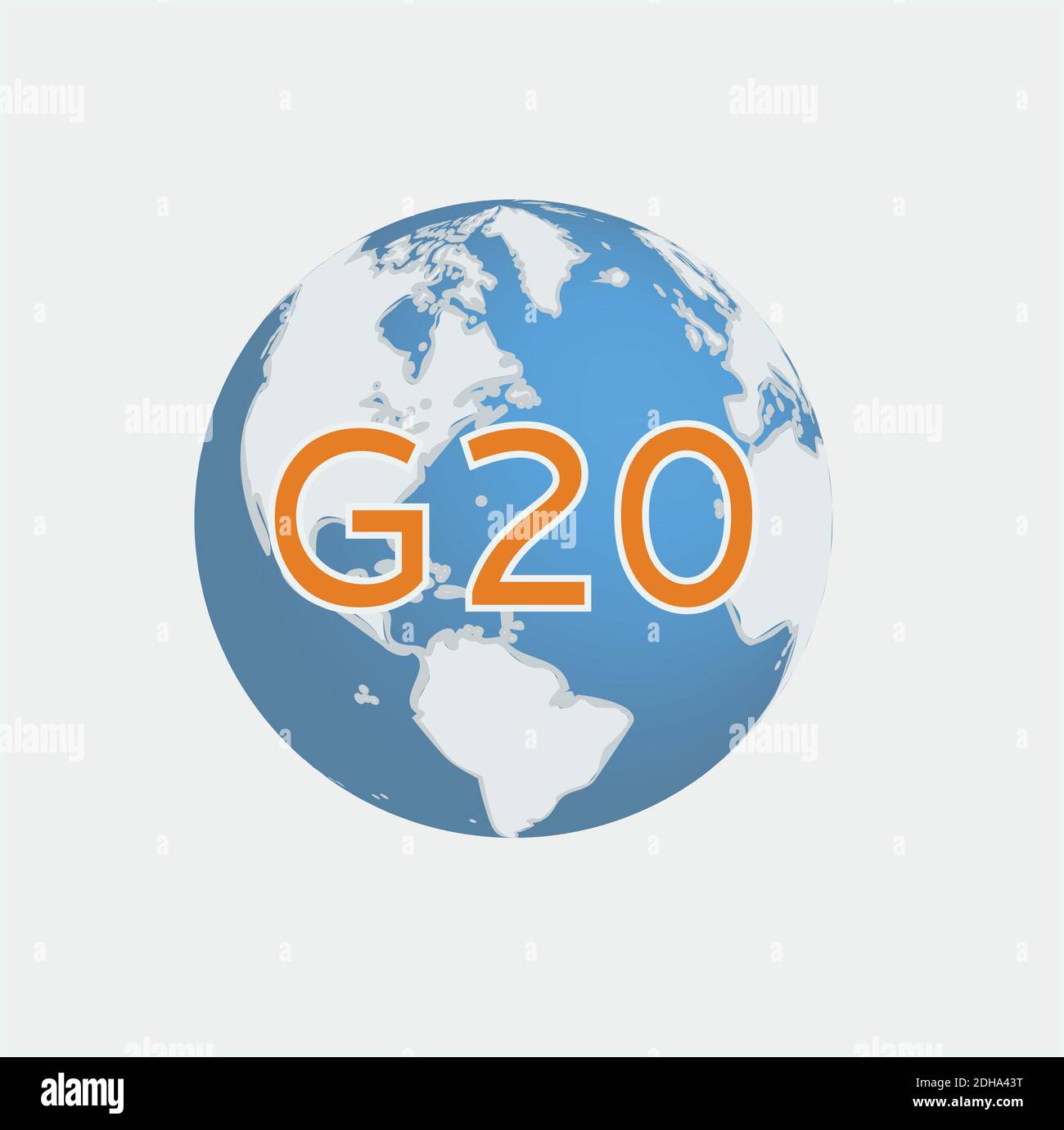 Flags on world map concept Stock Vector Images - Alamy