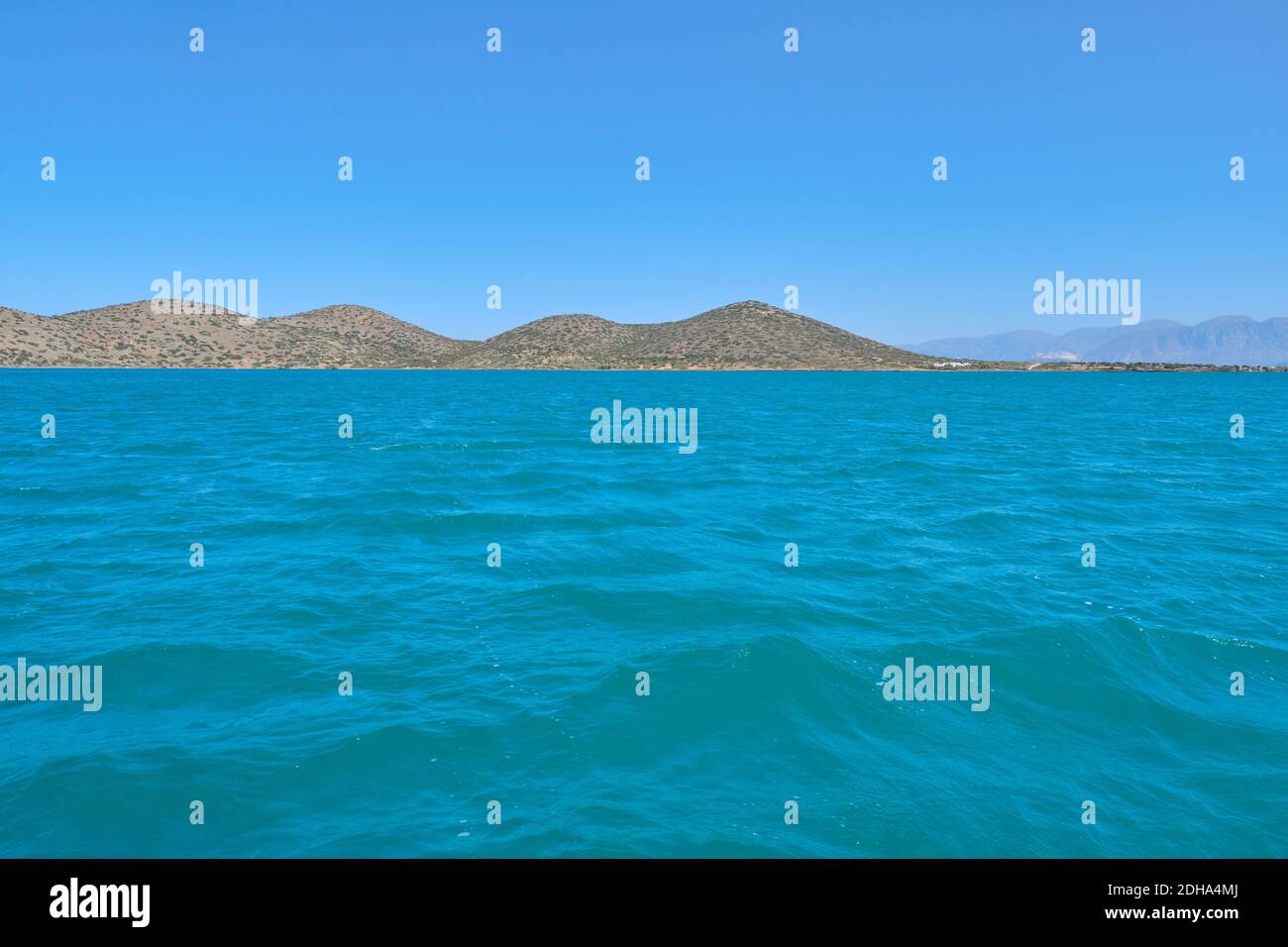 Seascape, azure waters of the Mediterranean islands Stock Photo - Alamy