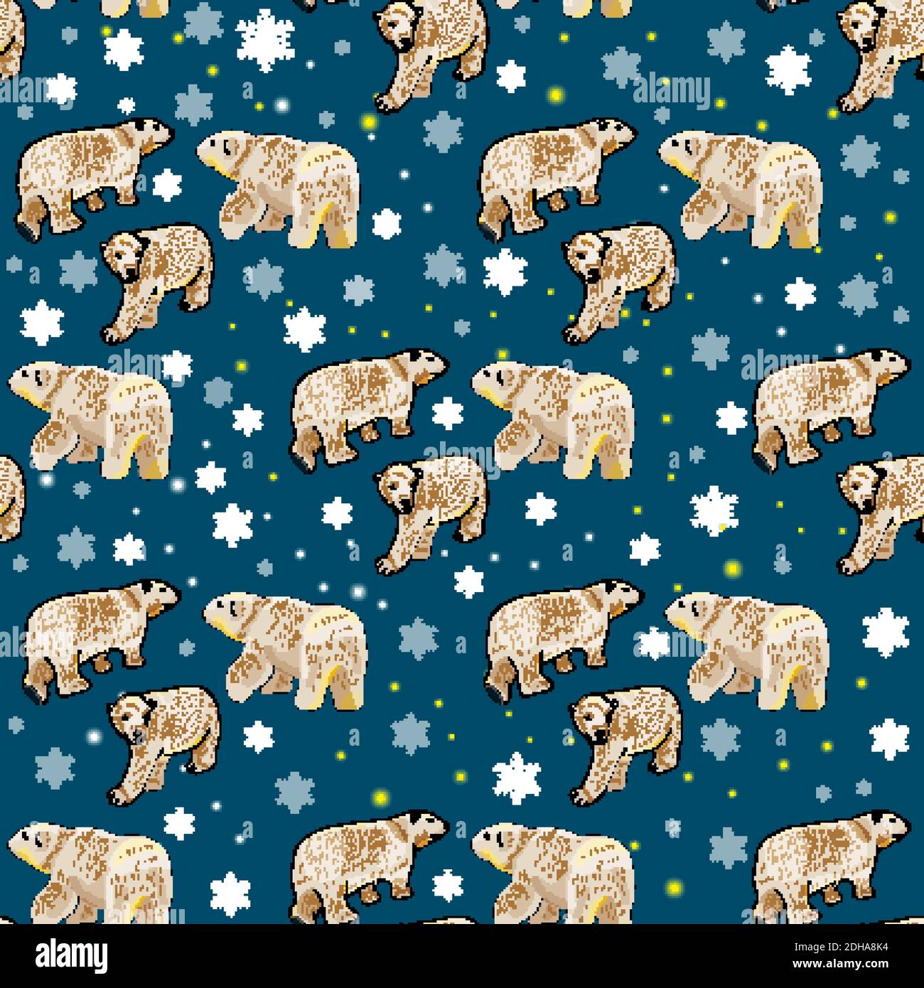 Polar bear sky Stock Vector Images - Alamy