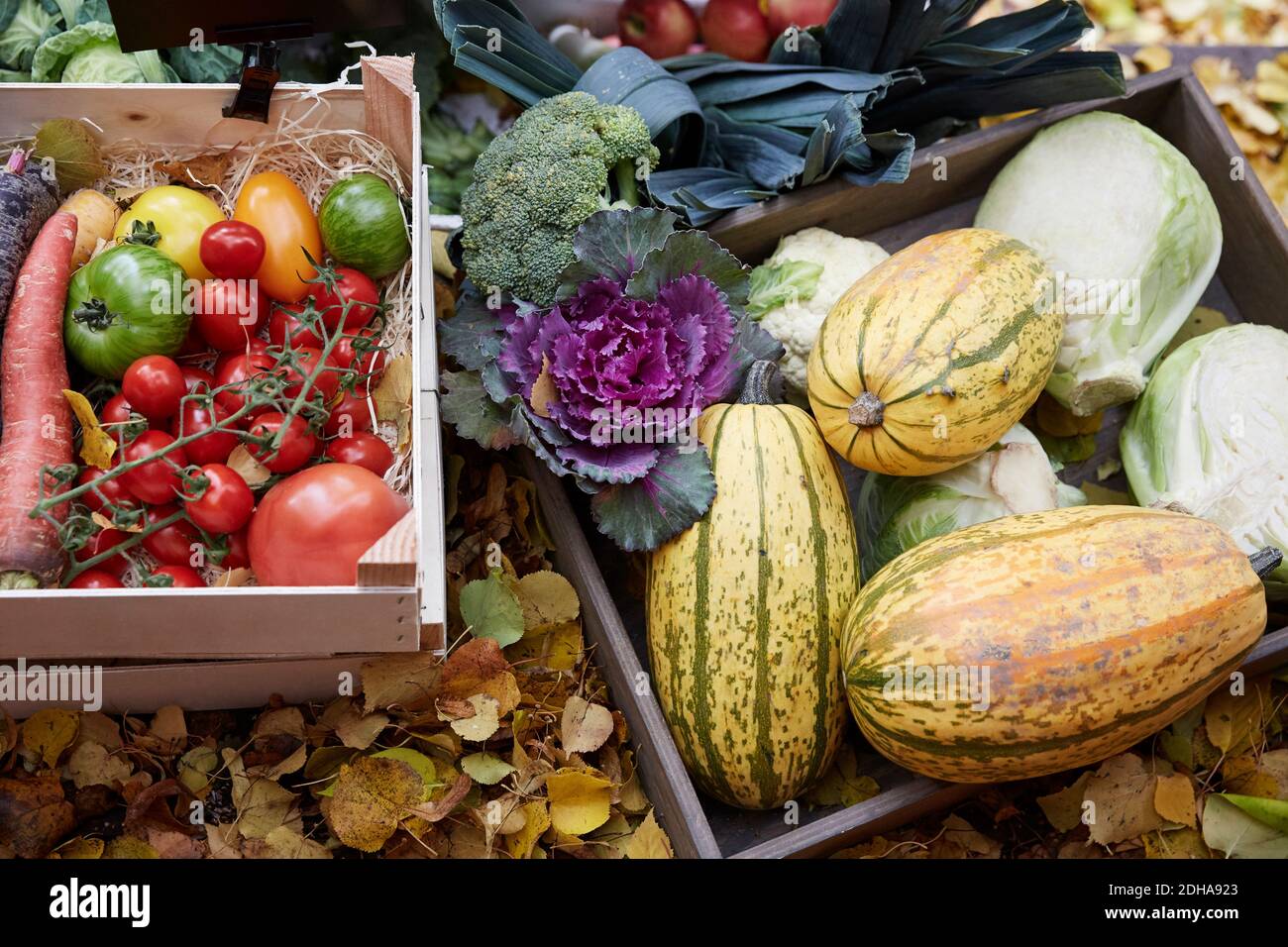 Farm produce basket hi-res stock photography and images - Alamy