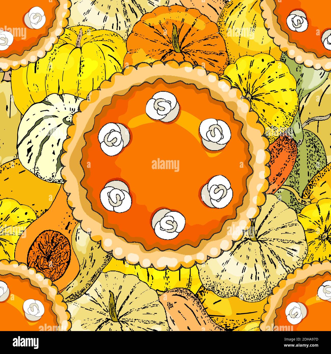 Apple pie drawing hi-res stock photography and images - Alamy