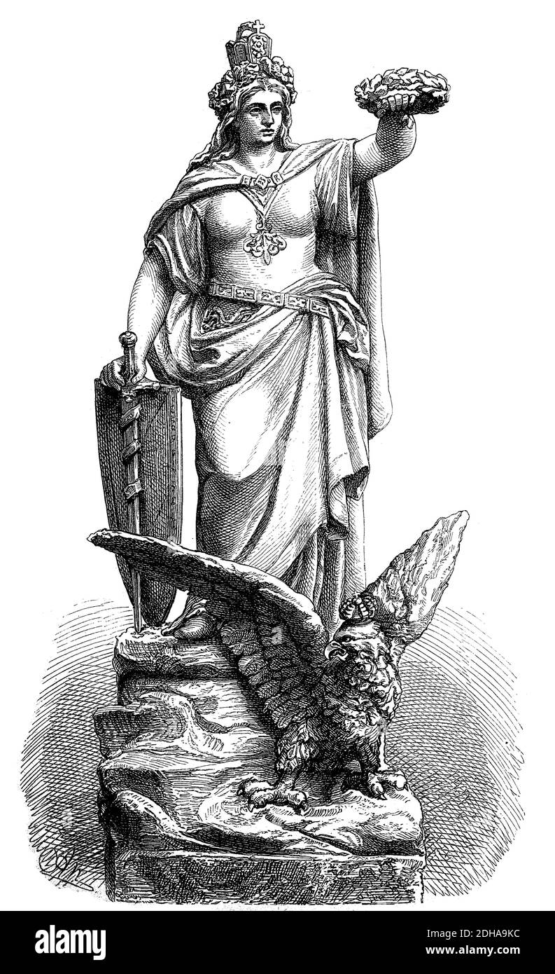 Figure of germania hi-res stock photography and images - Alamy