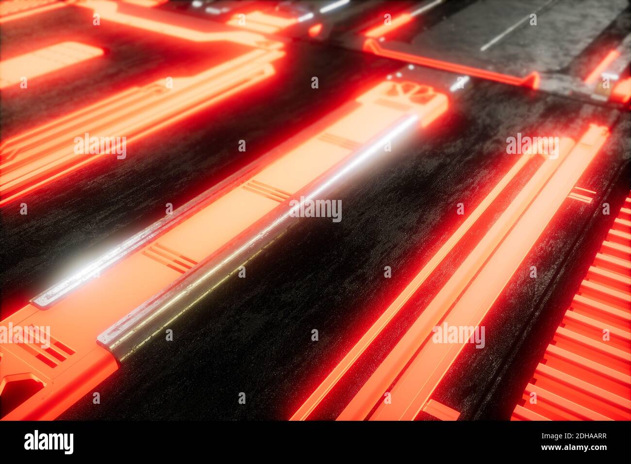 Sci Fi Metal Background Stock Photo - Alamy