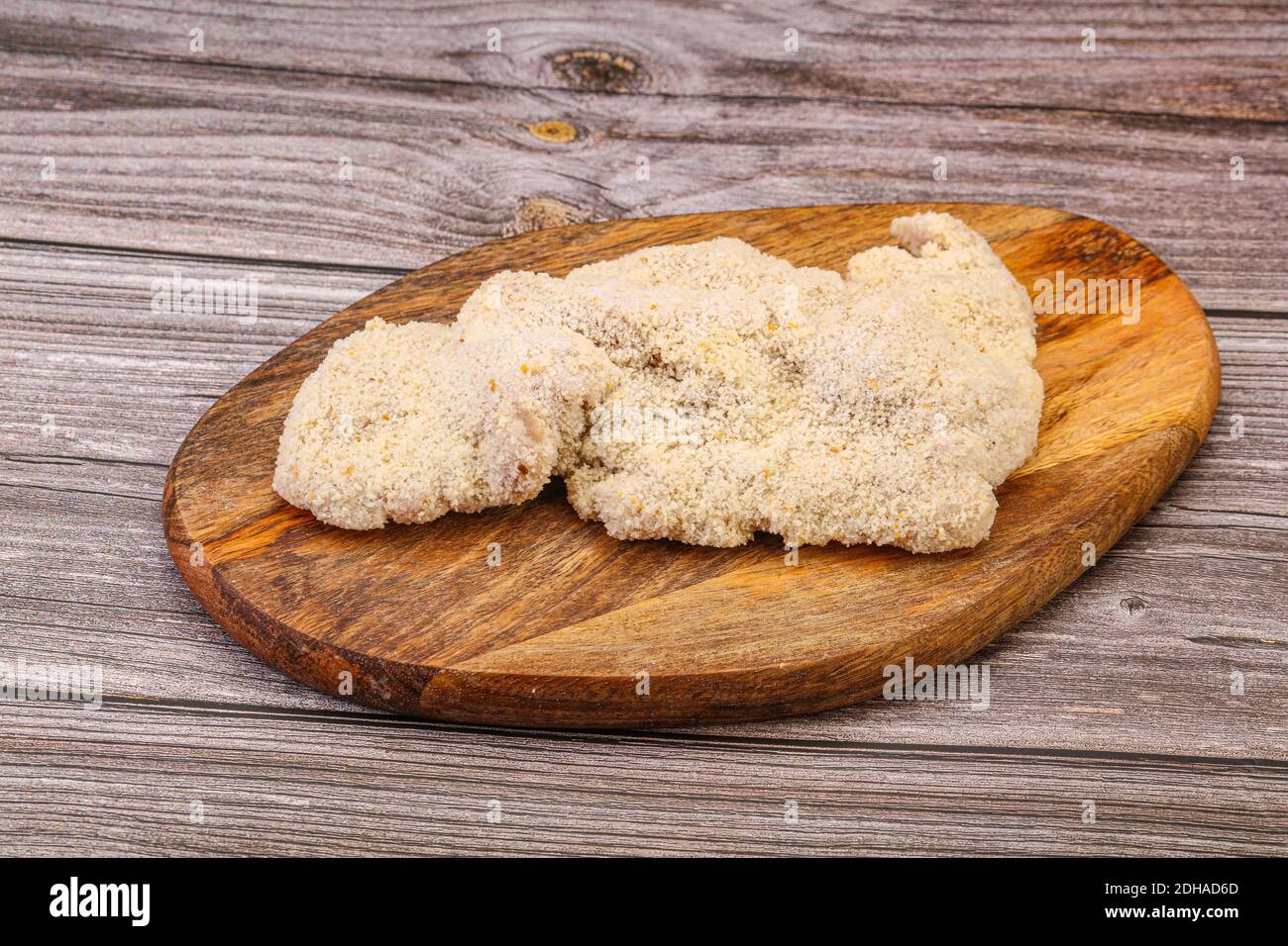 Raw pork meat schnitzel for roast Stock Photo - Alamy