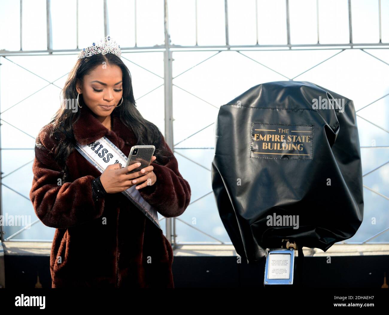 New York Ny Usa 10th Dec 2020 Asya Branch Miss Usa 2020 At A