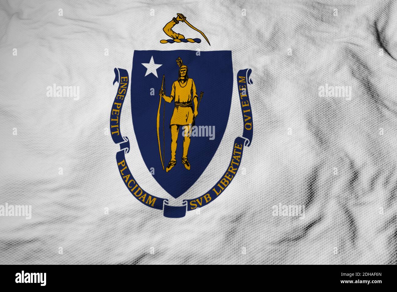 Massachusetts state flag hi-res stock photography and images - Alamy
