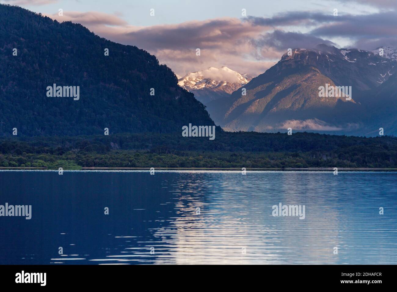Lake in Patagonia Stock Photo - Alamy