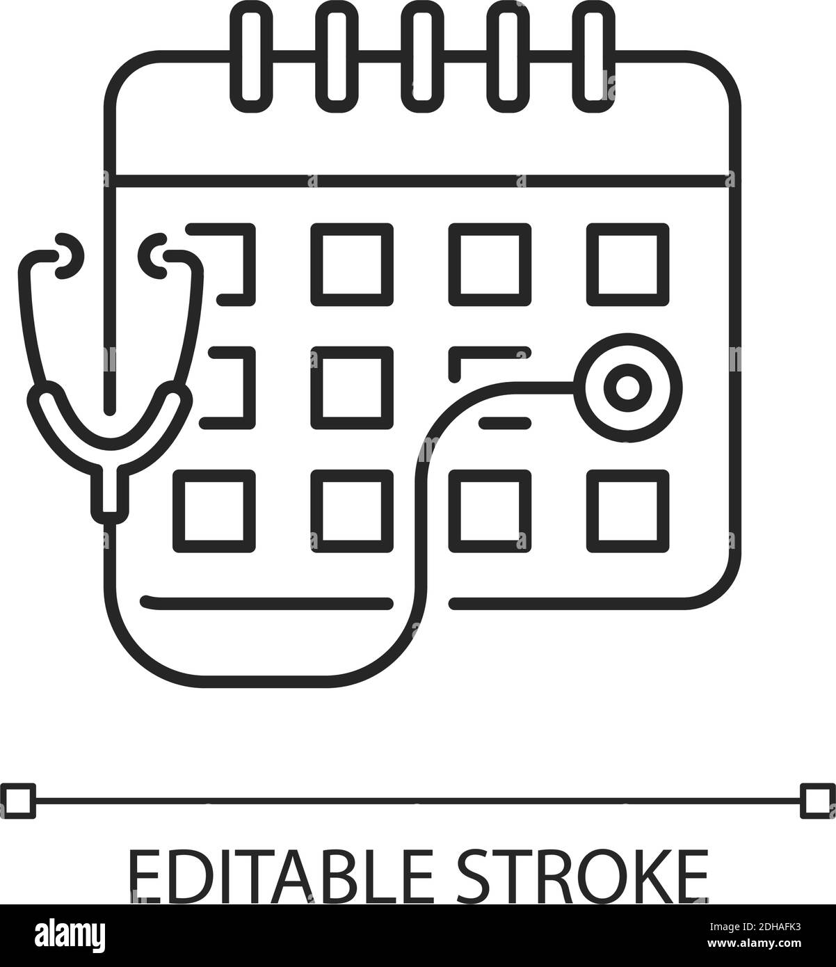 Time care icon outline Black and White Stock Photos & Images - Alamy