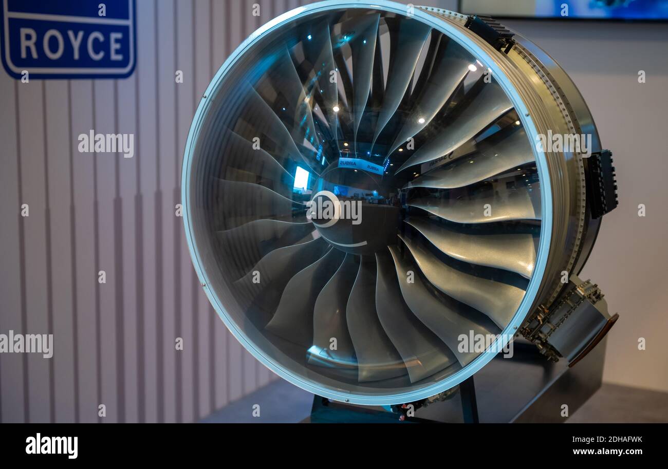 August 31, 2019, Moscow region, Russia. Rolls-Royce Trent 7000 is a ...