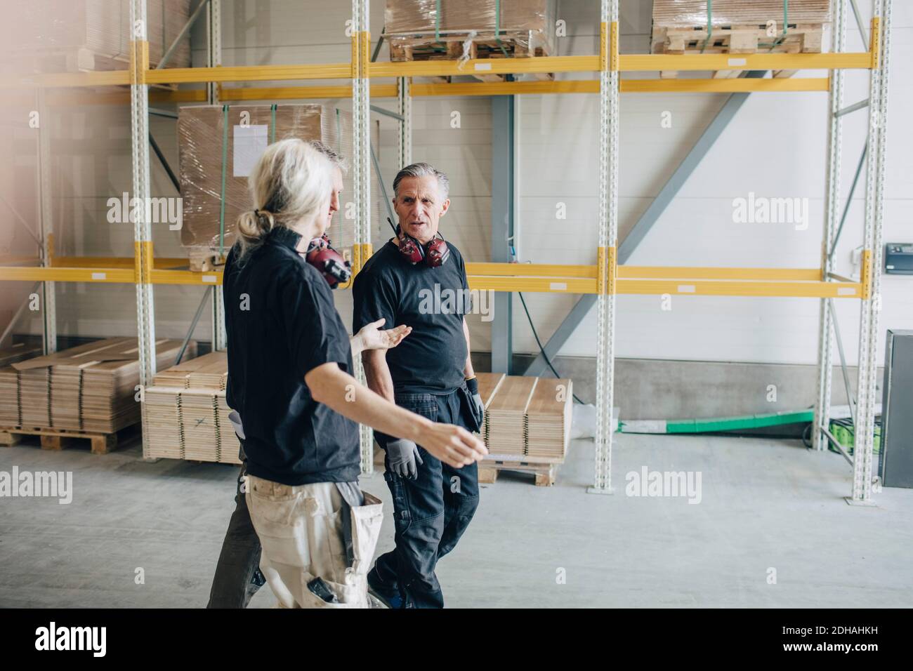 Business man walking into factory hi-res stock photography and images ...