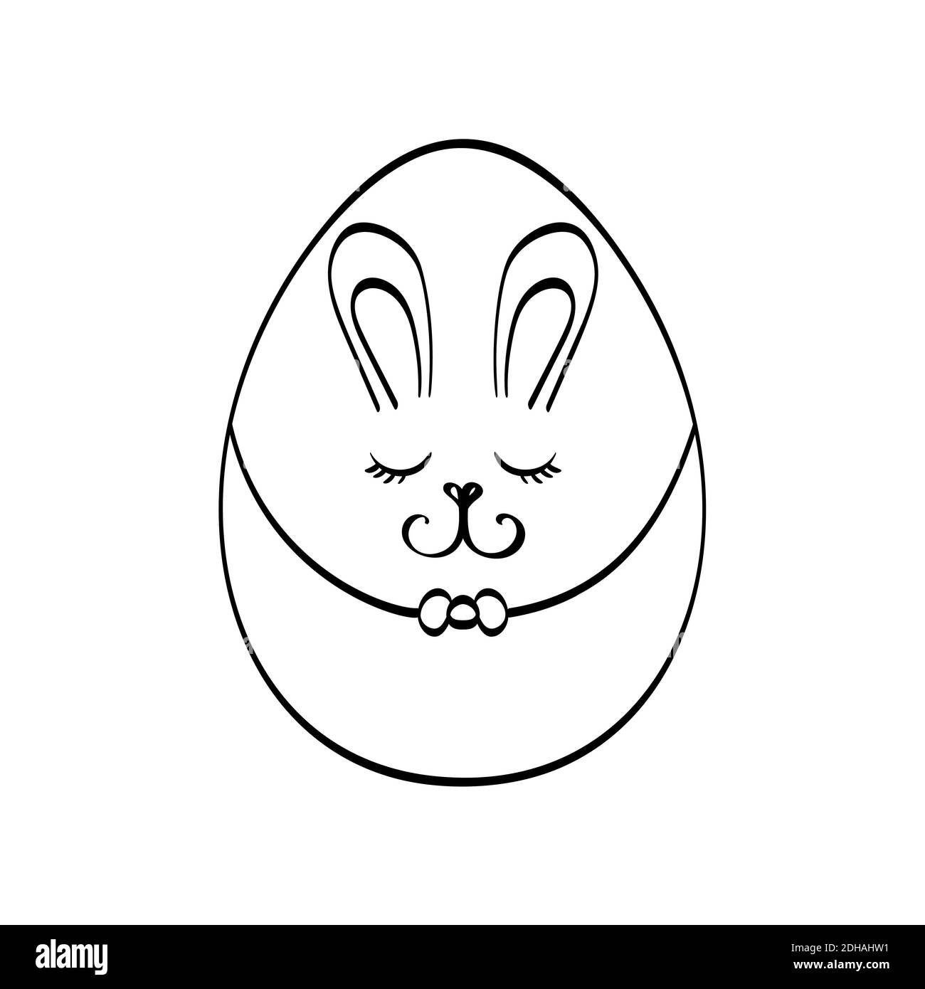 Egg face Black and White Stock Photos & Images - Alamy