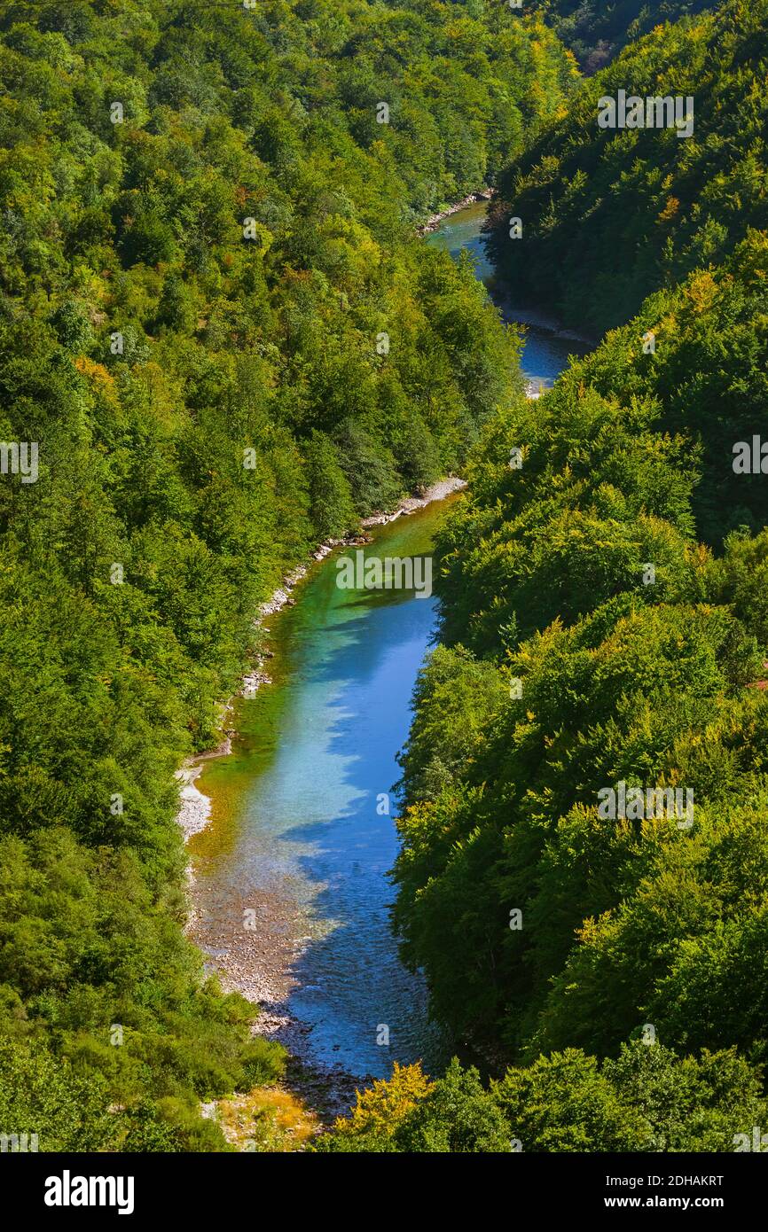 River Tara canyon - Montenegro Stock Photo - Alamy