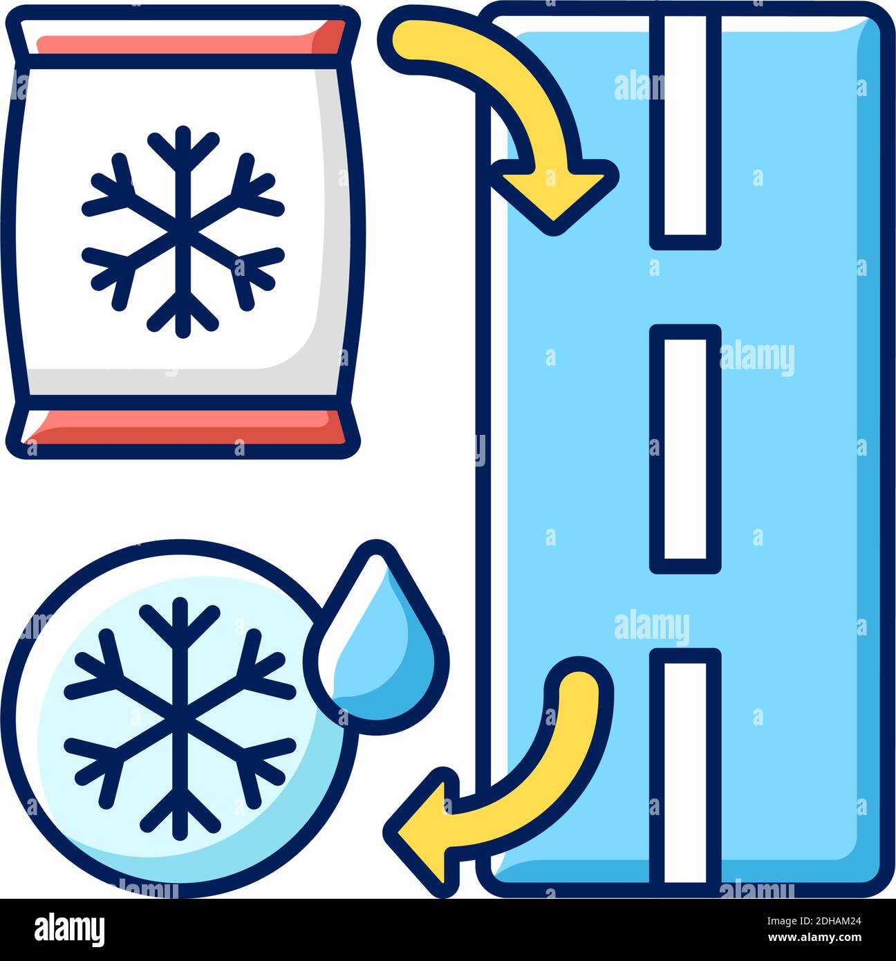 De icing aircraft Stock Vector Images - Alamy