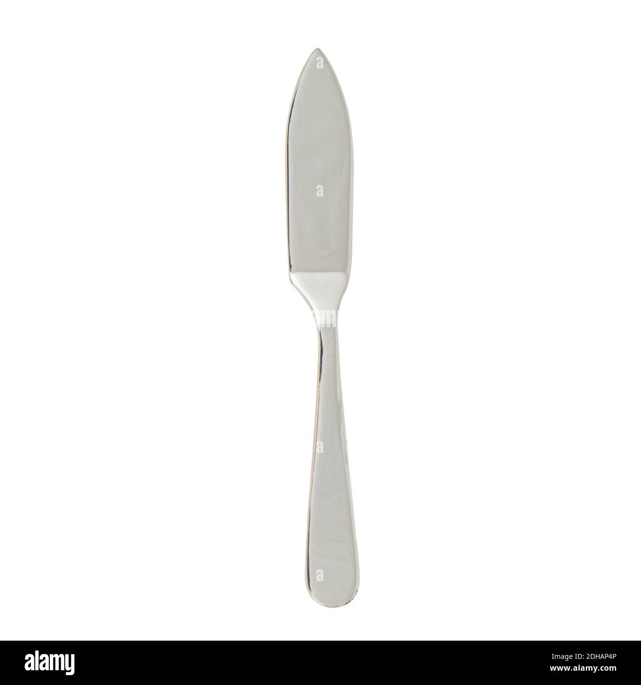 luxury silver table knife isolated Stock Photo - Alamy