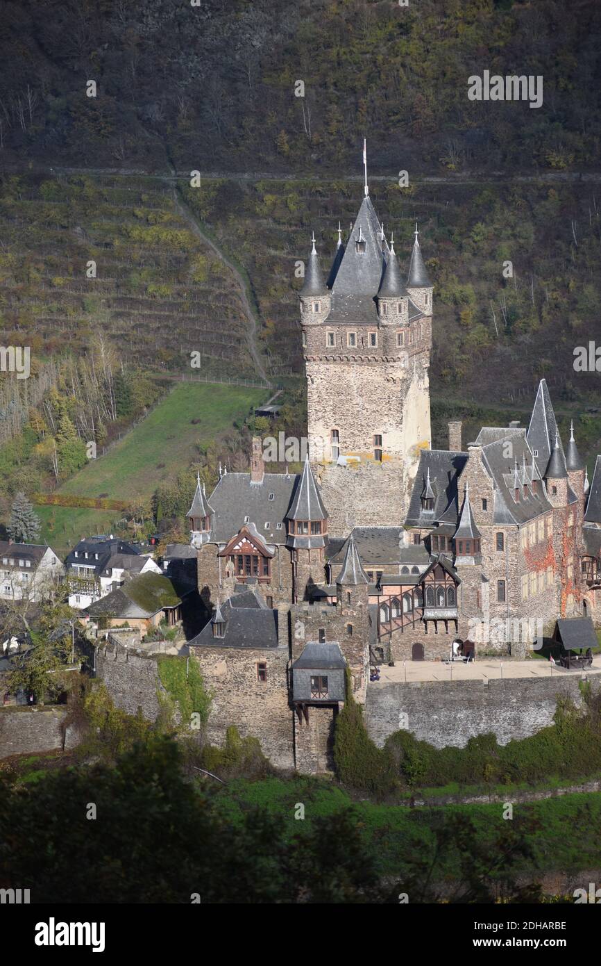 Cochem castle autumn hi-res stock photography and images - Alamy