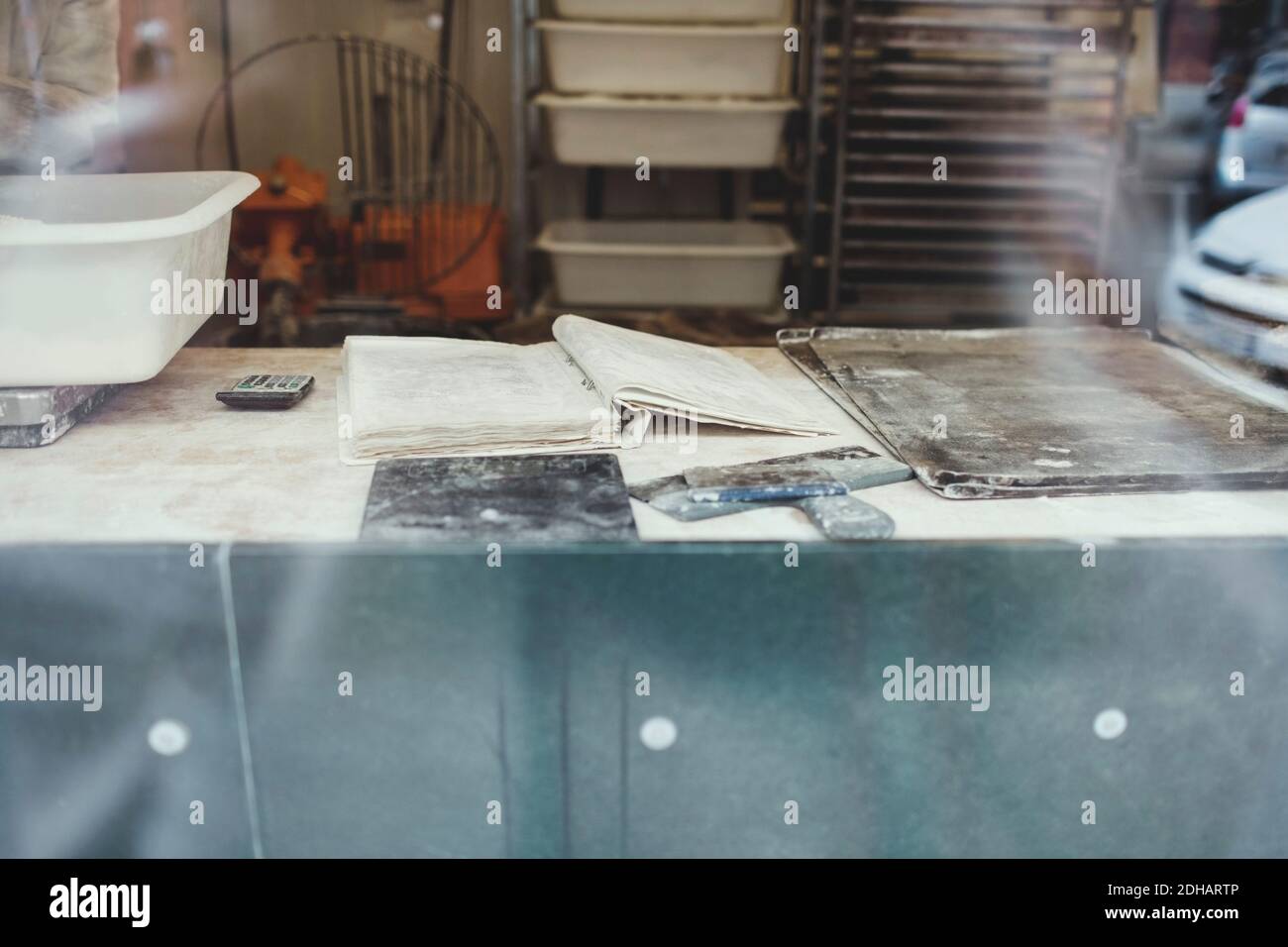 Bakery tables hi-res stock photography and images - Alamy