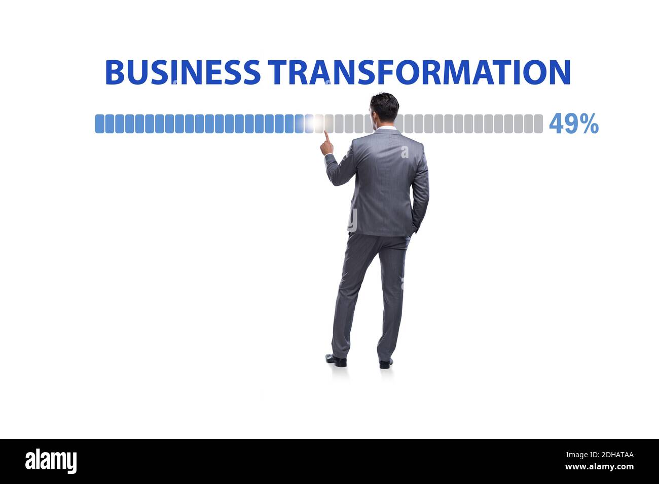 Concept of corporate business transformation Stock Photo - Alamy