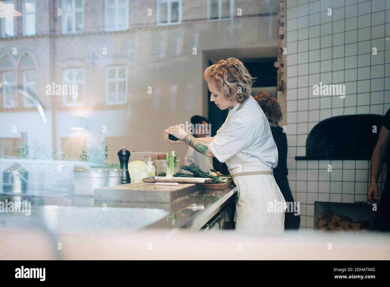 Kitchen counter chef cook hi-res stock photography and images - Alamy