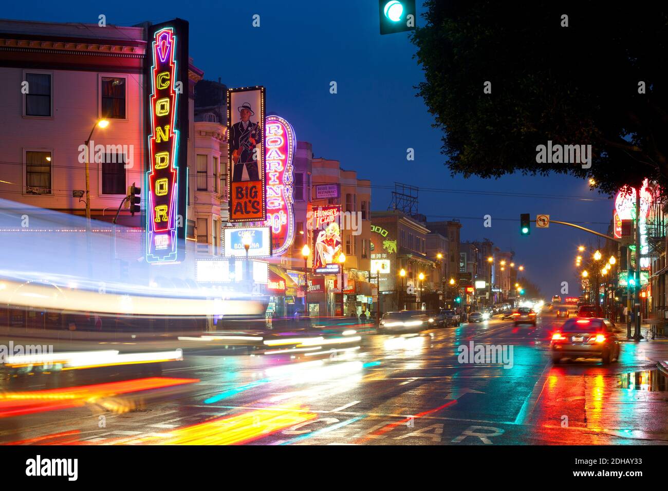 Night club signs hi-res stock photography and images - Alamy