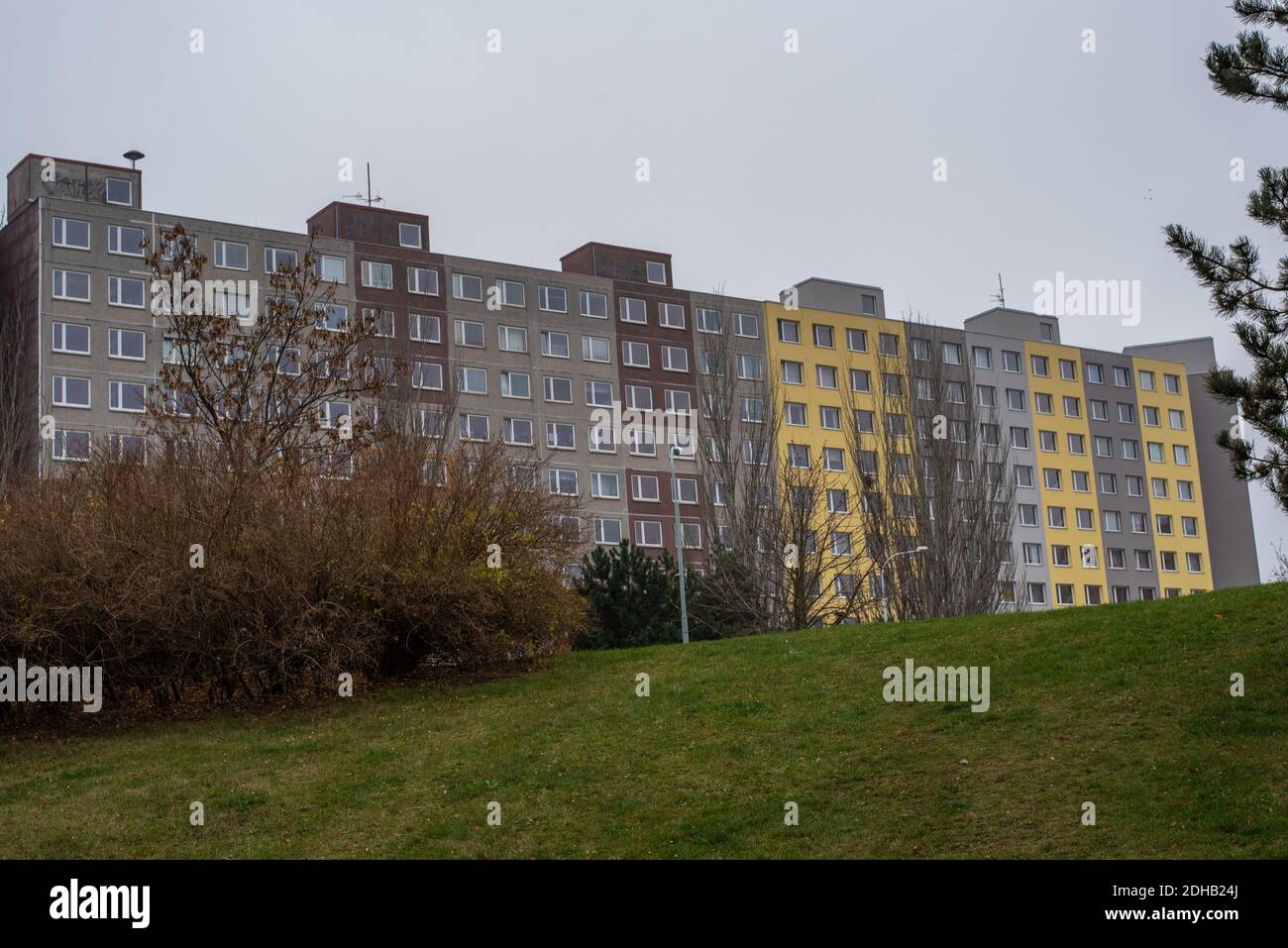 Prague panelak hi-res stock photography and images - Alamy