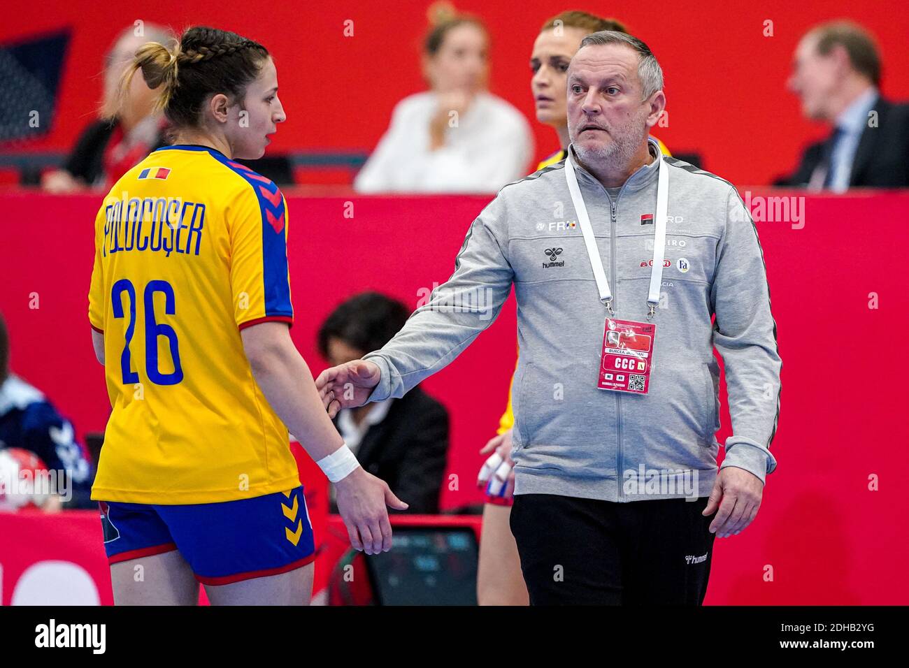 KOLDING, DENMARK - DECEMBER 10: Anca Georgiana Polocoser of Romania ...