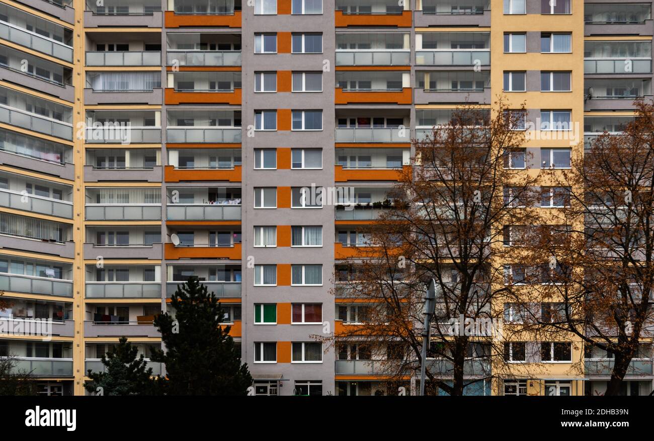 Prague panelak hi-res stock photography and images - Alamy