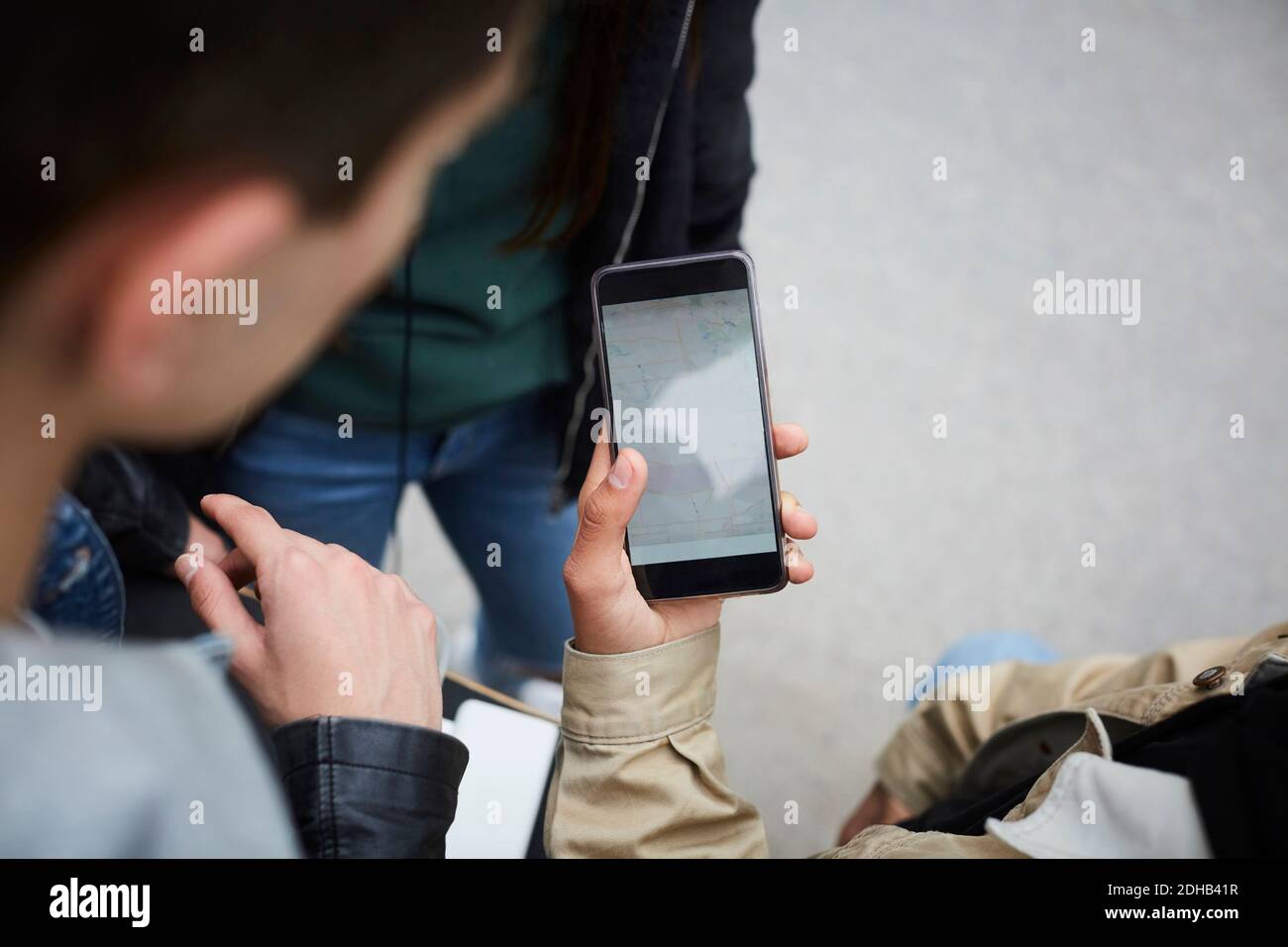Checking map hi-res stock photography and images - Alamy