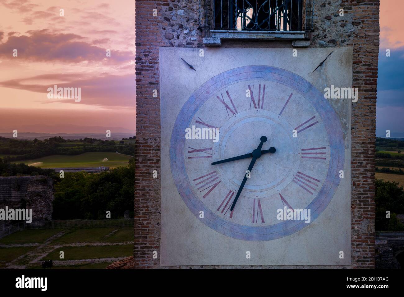 Italy, Cavriana, Mantova, Castle Stock Photo - Alamy