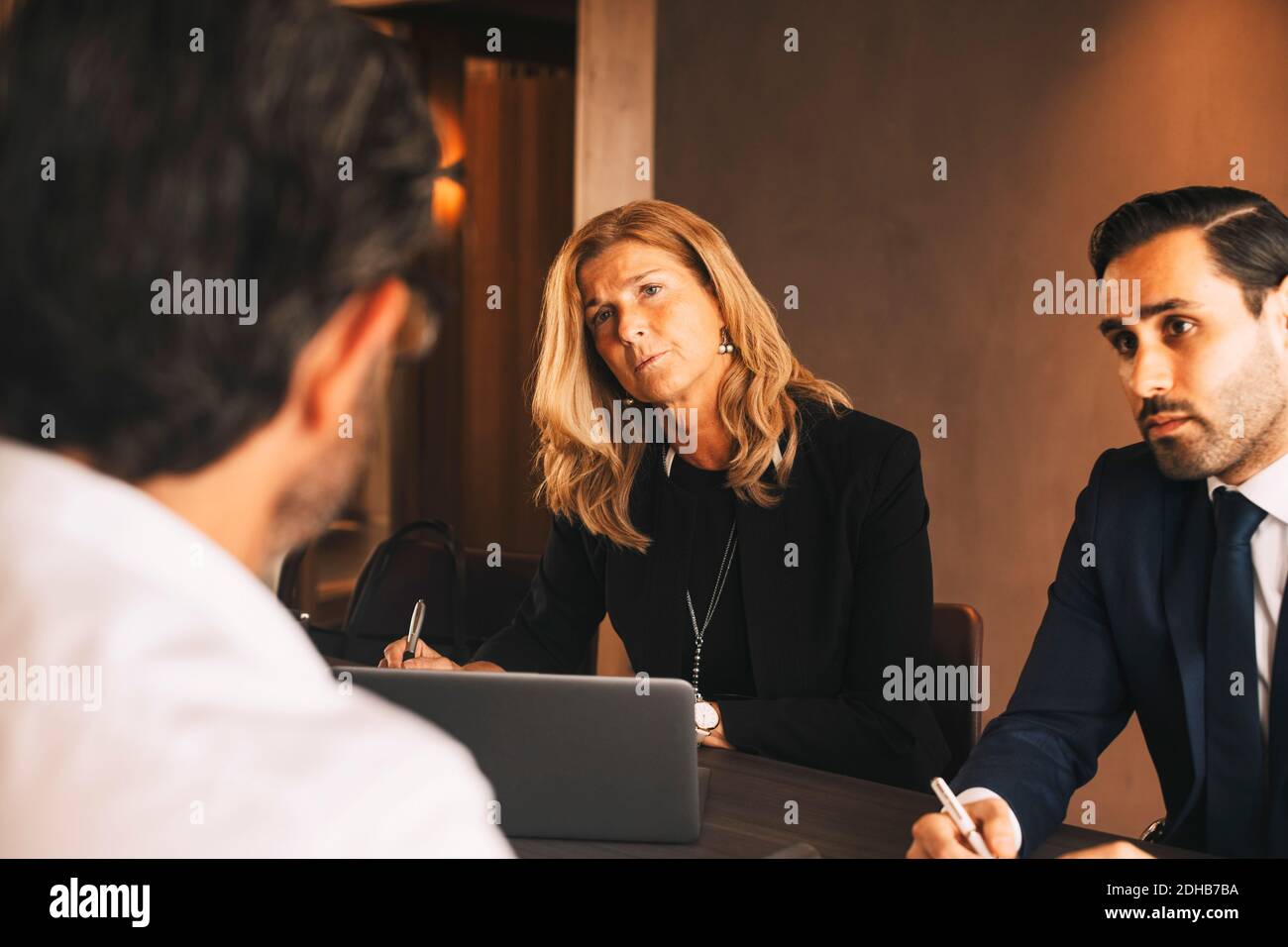 Serious client hi-res stock photography and images - Alamy