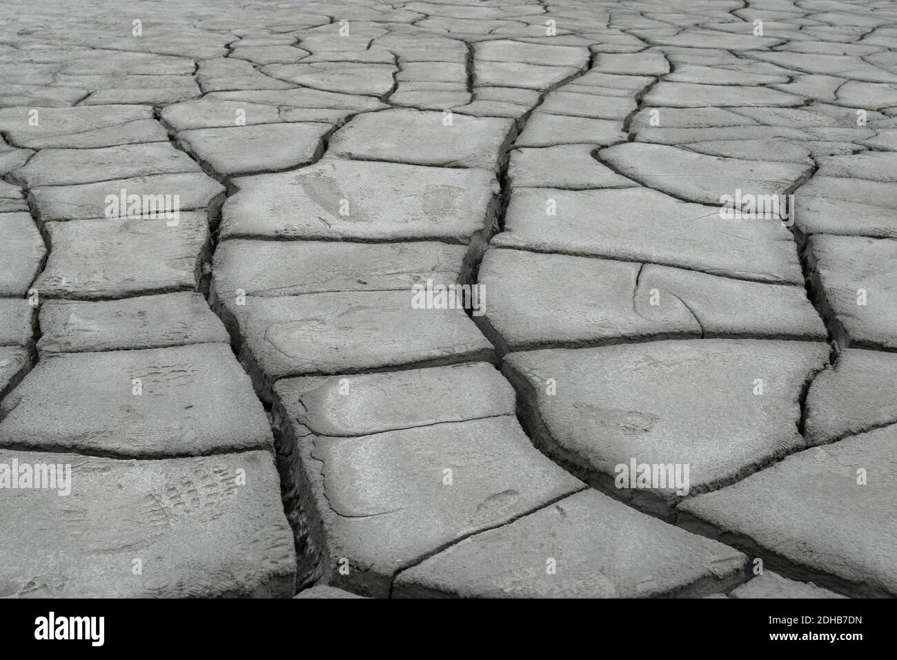 Earth ground crack with rough dry surface texture. Climate change and ...