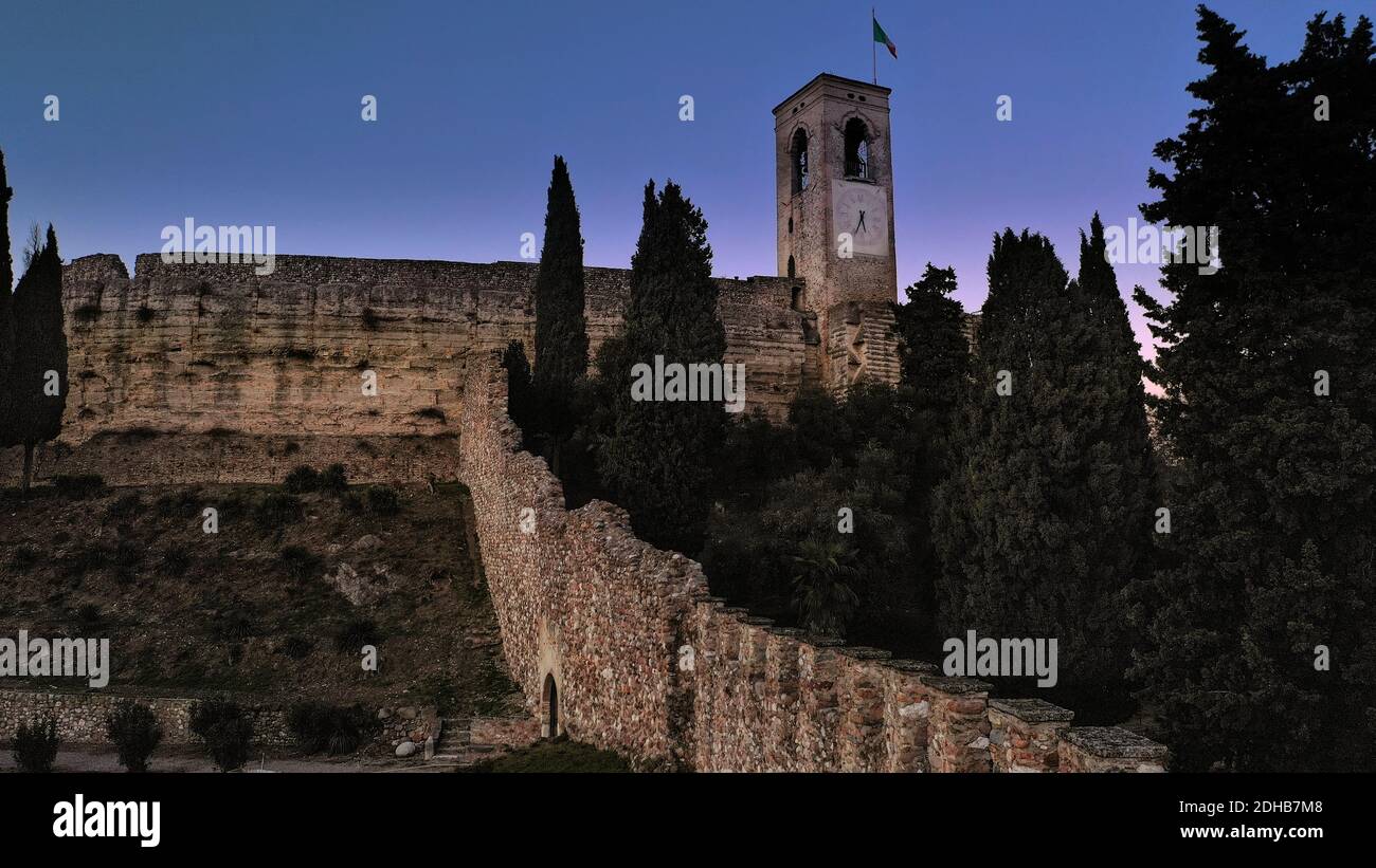 Italy, Cavriana, Mantova, Castle Stock Photo - Alamy