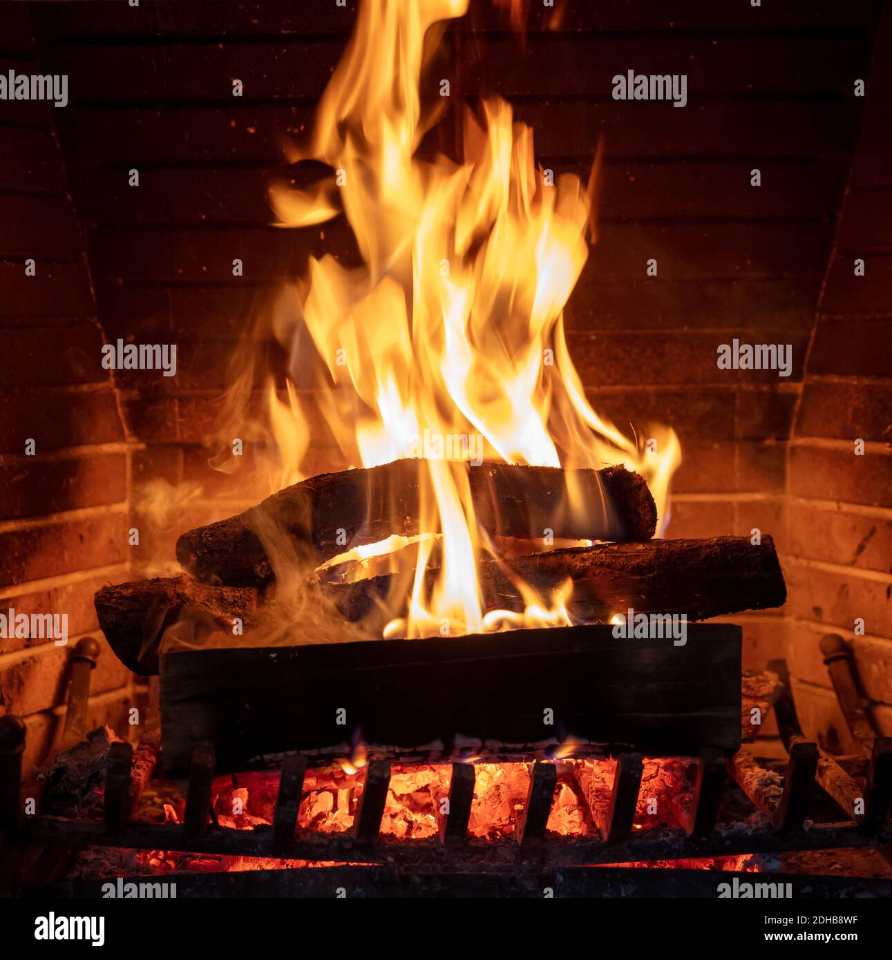 Warm up fire hi-res stock photography and images - Alamy