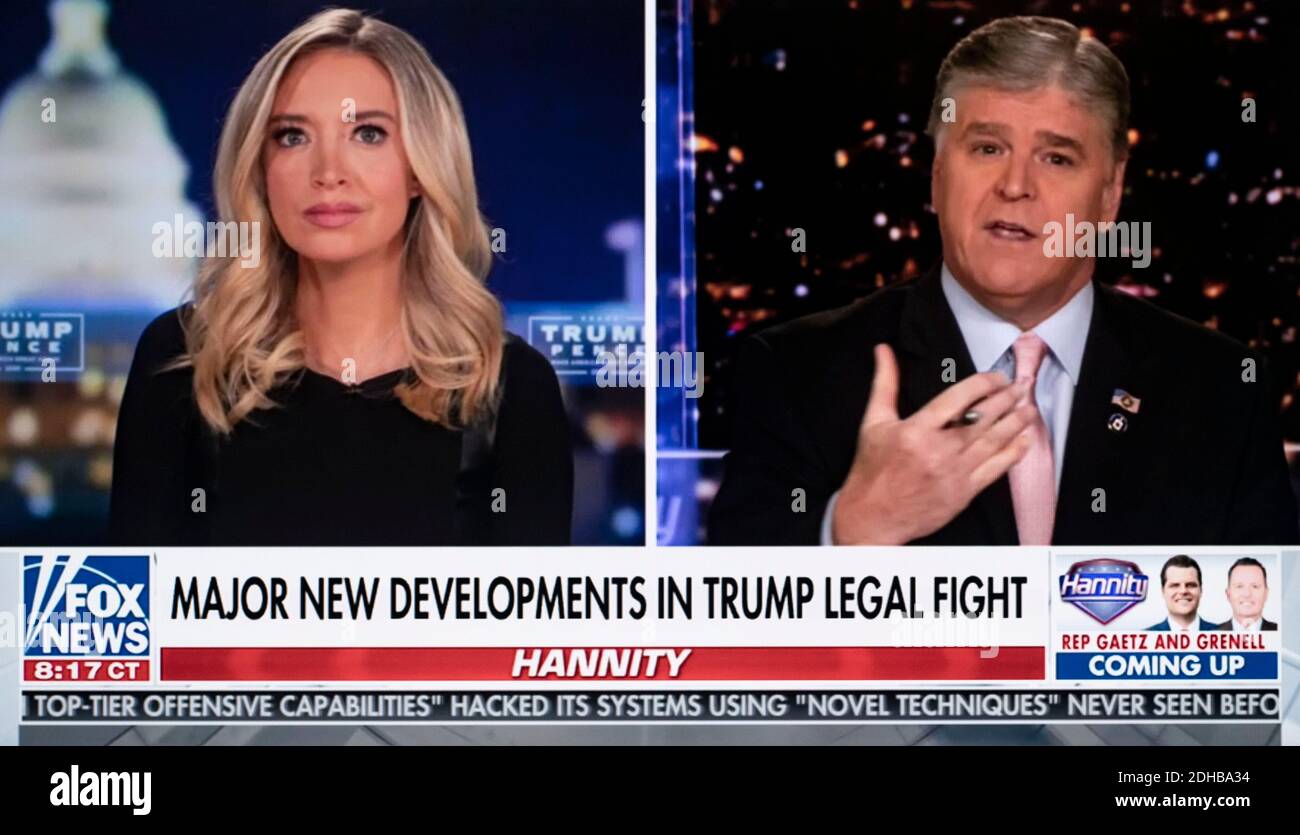 Kayleigh mcenany fox hi-res stock photography and images - Alamy