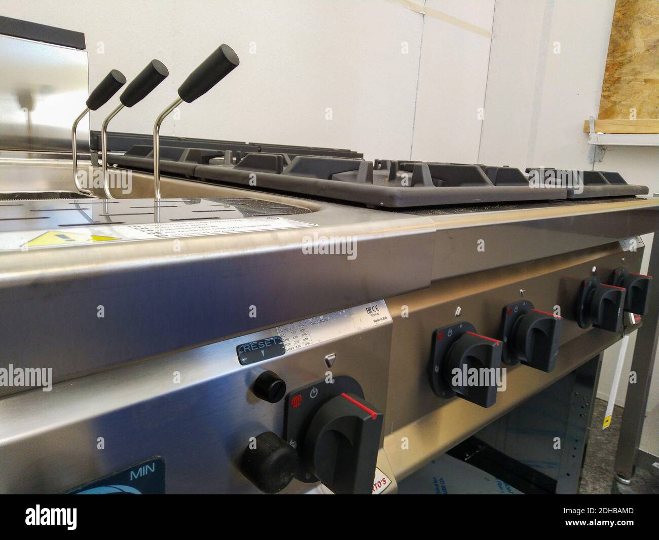 Deep frying surface for cooking in oil Stock Photo - Alamy