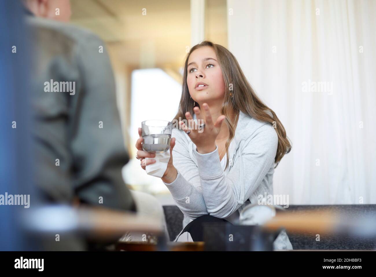 Doctor drinking water hi-res stock photography and images - Alamy